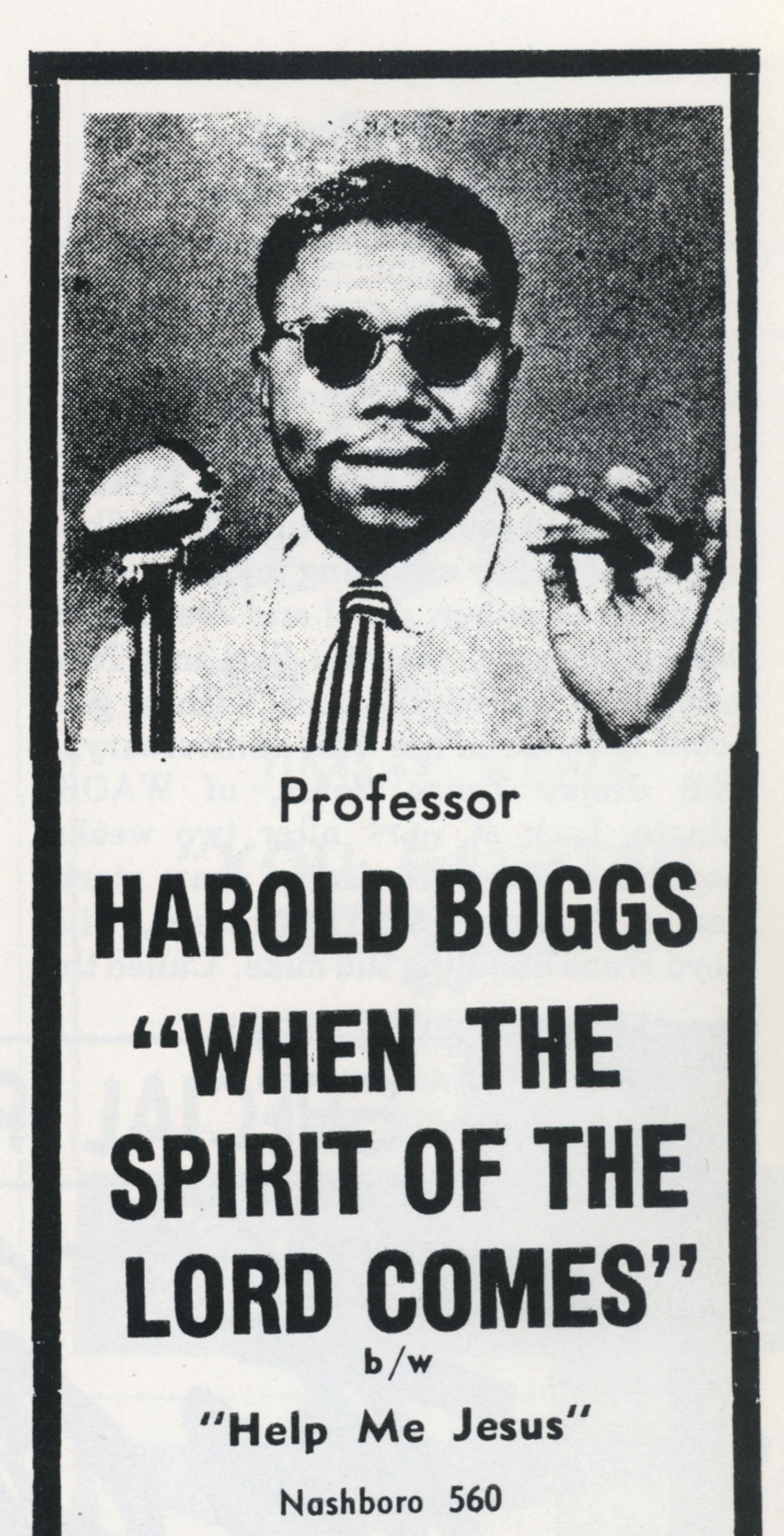 “Lord, Give Me Strength” – The Prof. Harold Boggs Story – Journal of ...